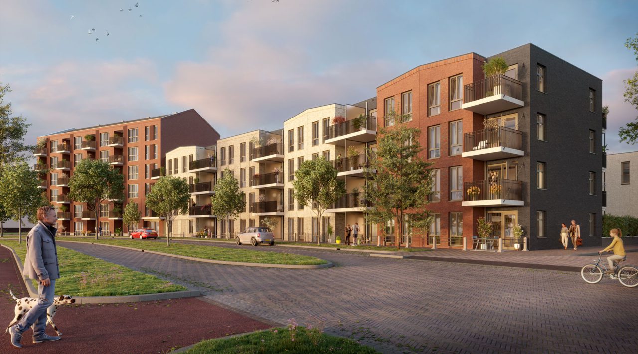 54 huurappartementen in Westerhof - Westergouwe