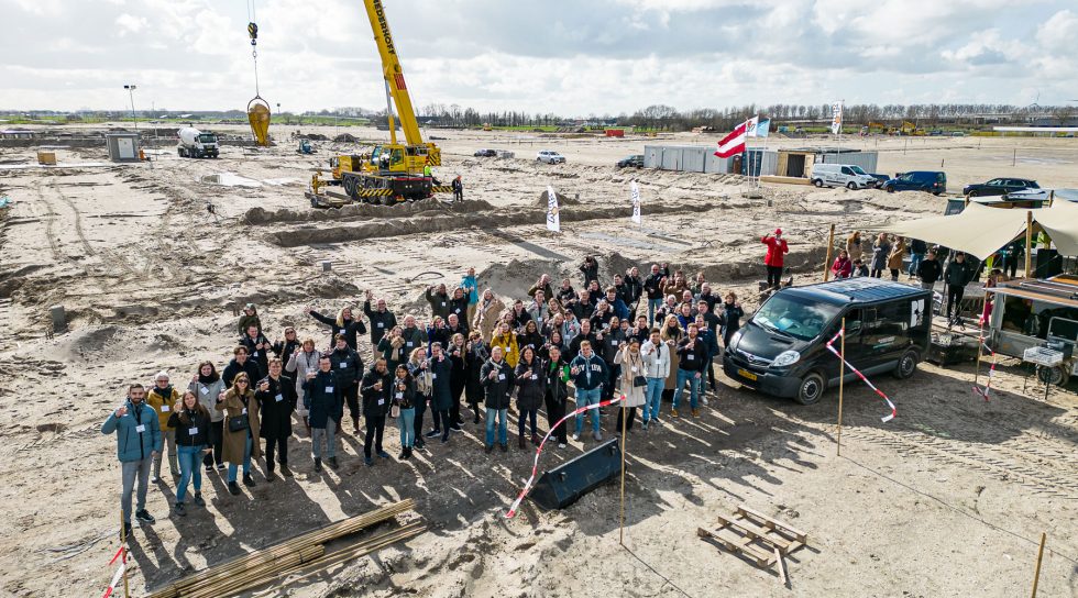 Feestelijke start bouw Het Carré van Westergouwe - Westergouwe